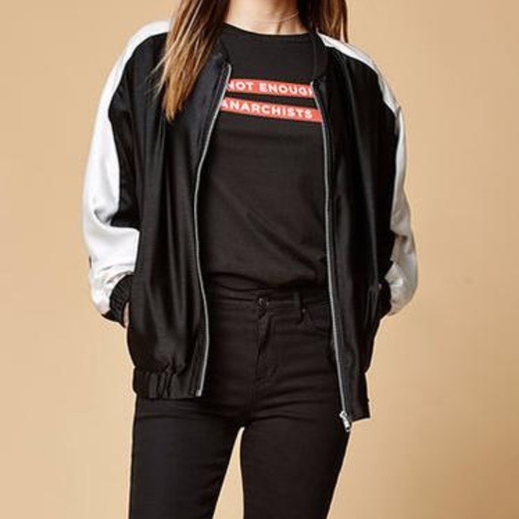 Motel Rocks | Jackets & Coats | Colorblock Bomber Bnwt | Poshmark